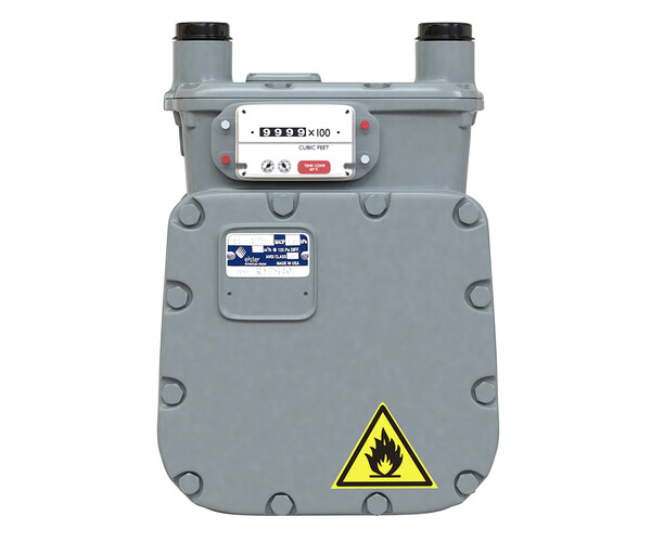 ArtStation - American Diaphragm Gas Meter AC250 | Resources