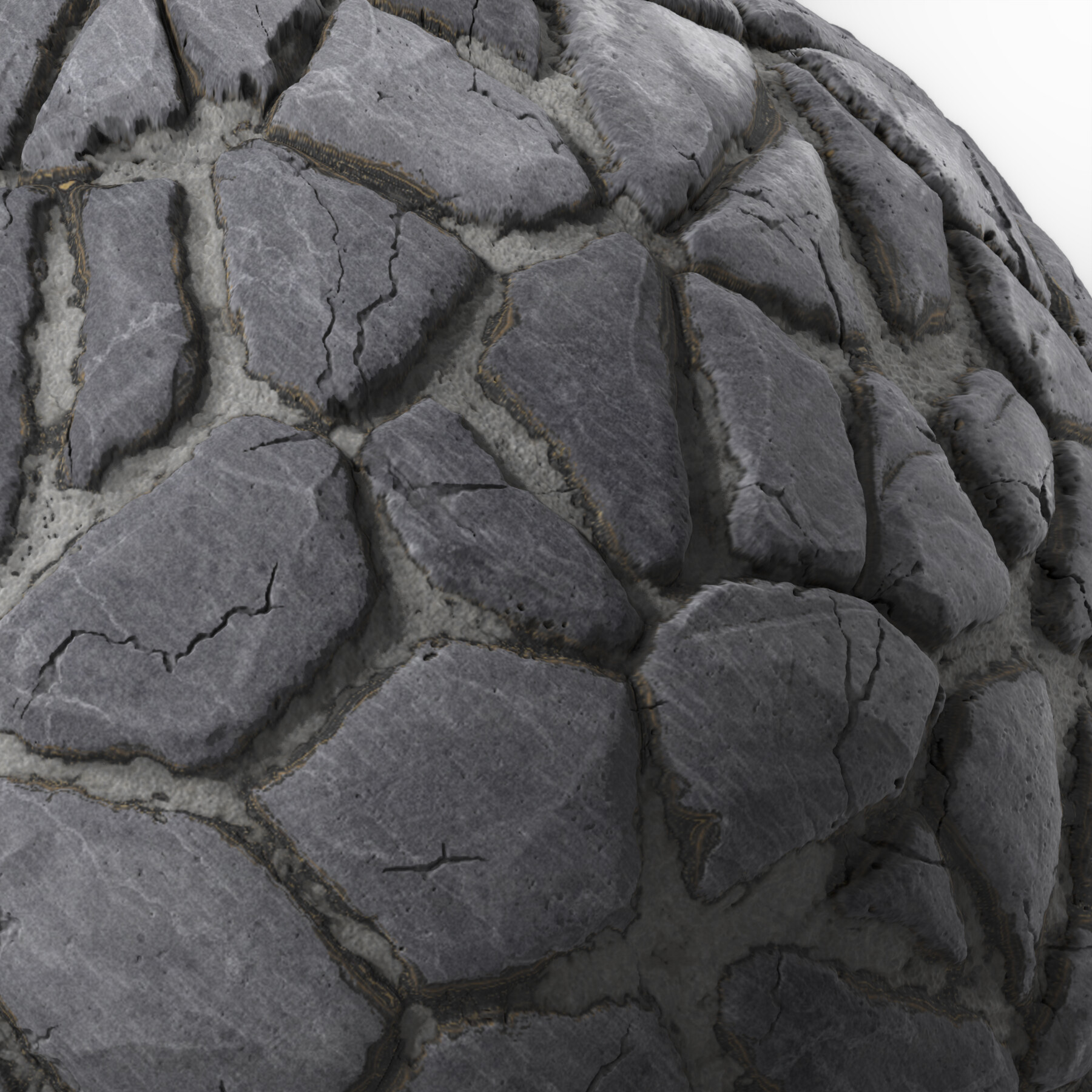 ArtStation - Stone Wall Materials 36- Stone walls By 3 Patterns, Pbr 4k ...