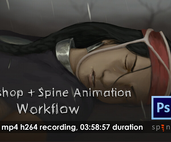 ArtStation - Photoshop and Spine Combined Animation Workflow | Tutorials