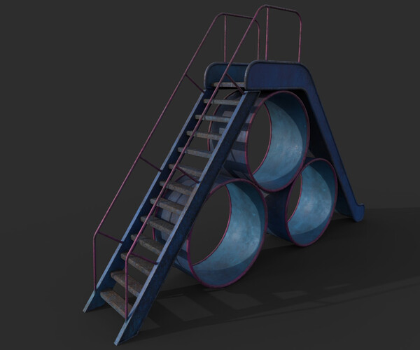 ArtStation - Slides For Playground | Game Assets