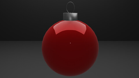 ArtStation - Simple christmas ball | Resources