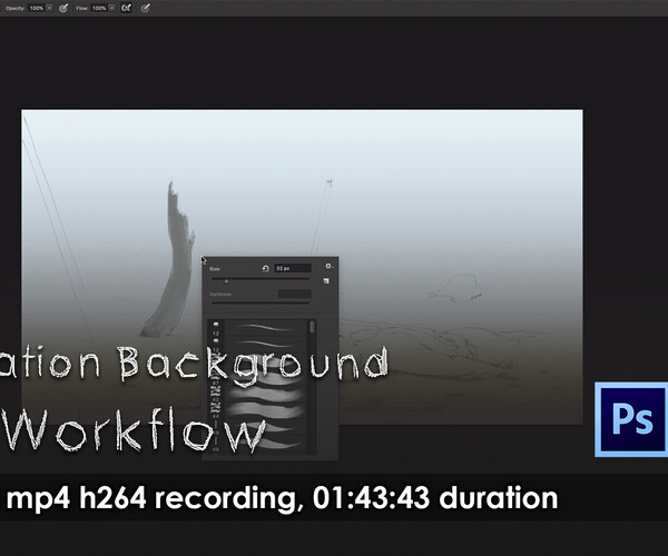 ArtStation - Animation Background - Photoshop Workflow | Tutorials