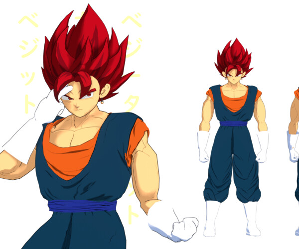 ArtStation - 3D Vegito Rigged | Resources