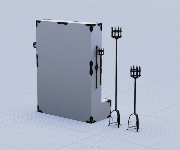 ArtStation - Medieval Metal Prop Kitbash | Resources