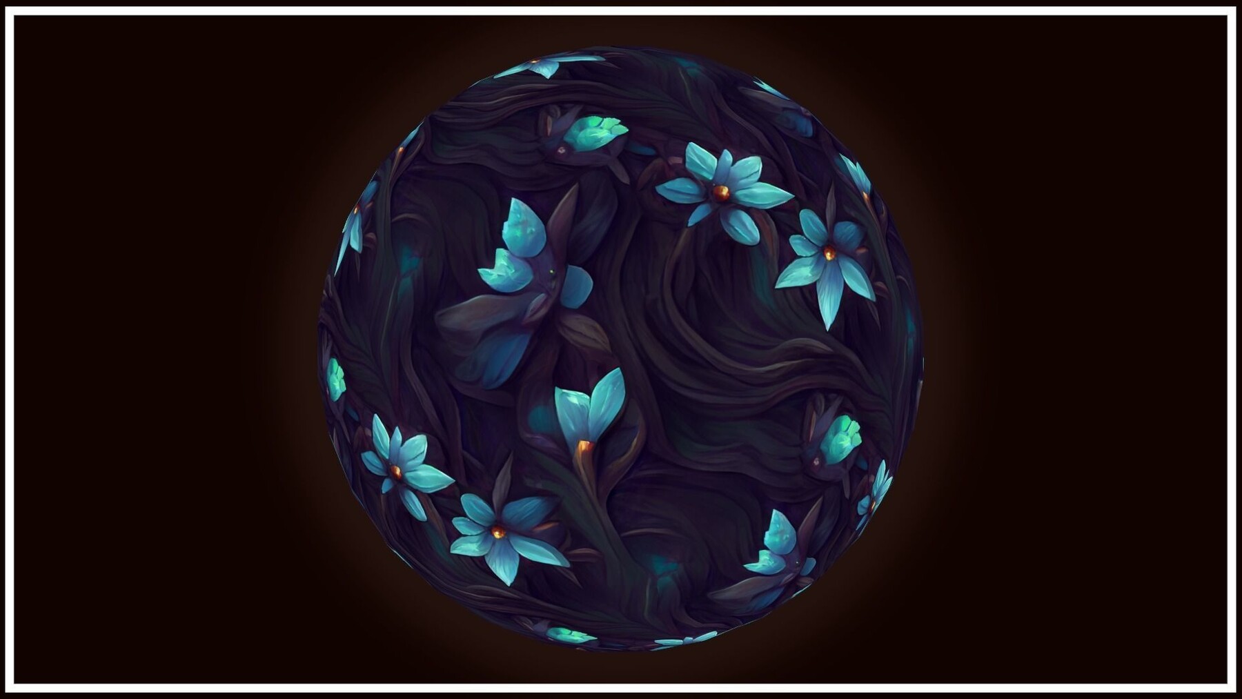 ArtStation - Dark Forest Flowers: 20 TEXTURES (Hand-painted, Tileable ...