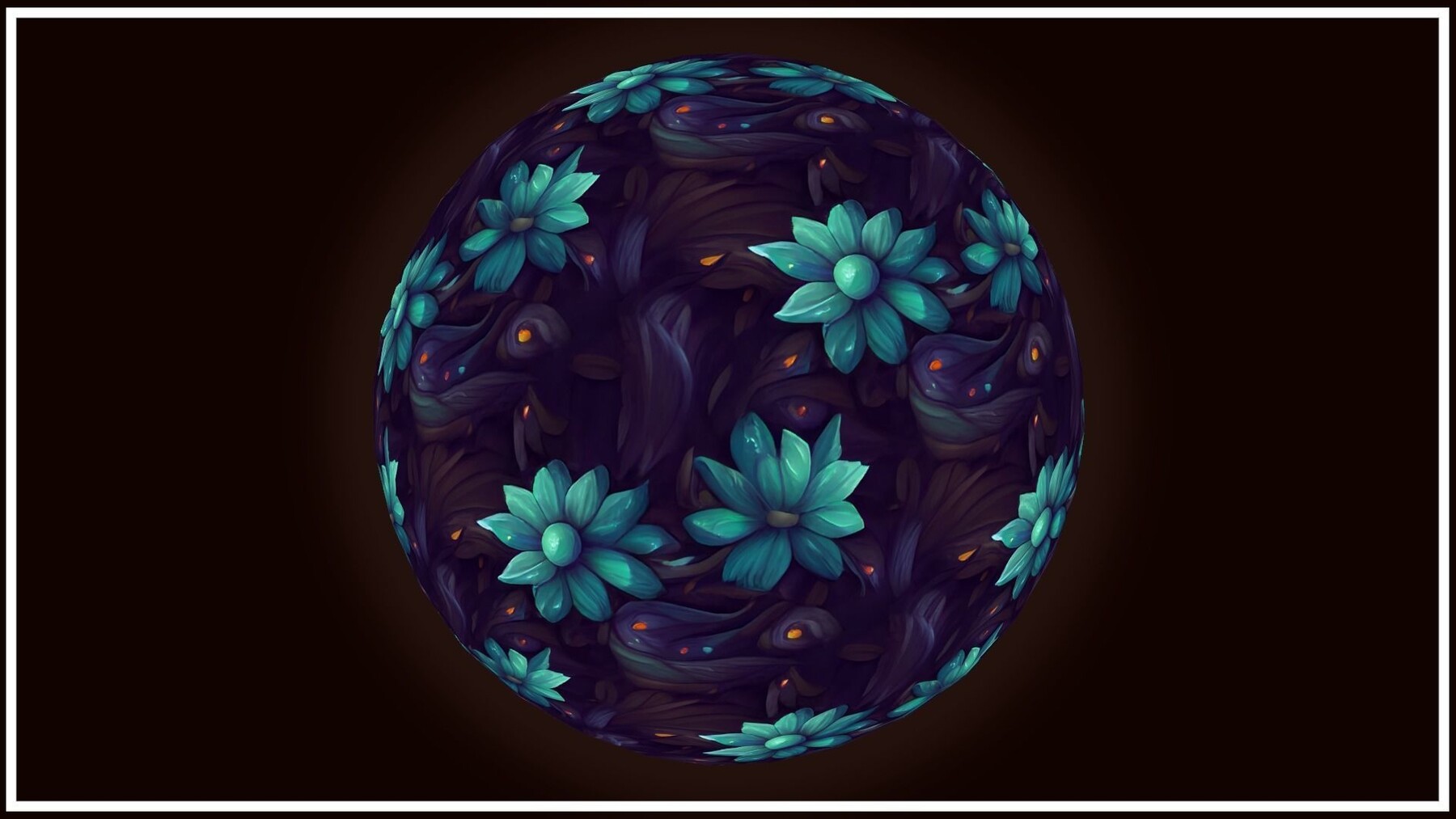 ArtStation - Dark Forest Flowers: 20 TEXTURES (Hand-painted, Tileable ...