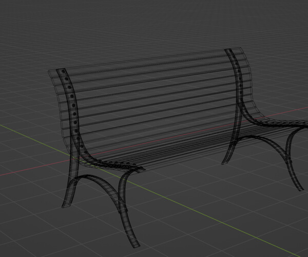 ArtStation - Bench | Game Assets