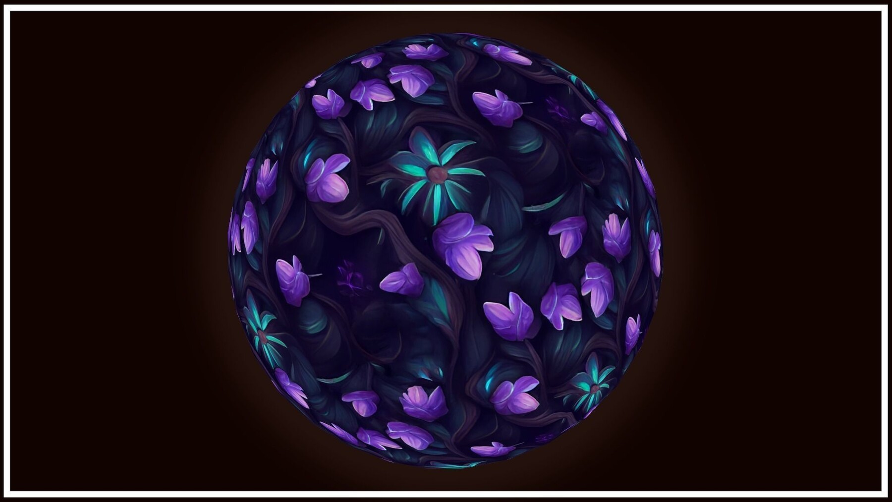 ArtStation - Dark Forest Flowers: 20 TEXTURES (Hand-painted, Tileable ...