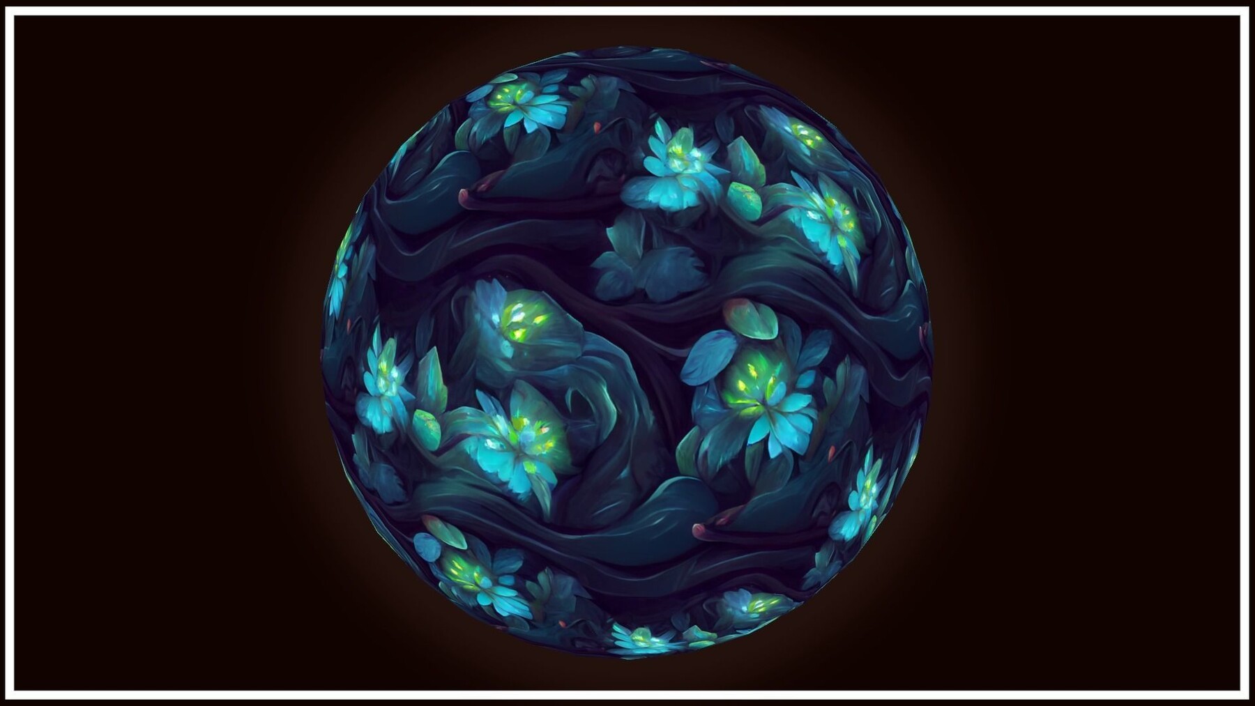 ArtStation - Dark Forest Flowers: 20 TEXTURES (Hand-painted, Tileable ...