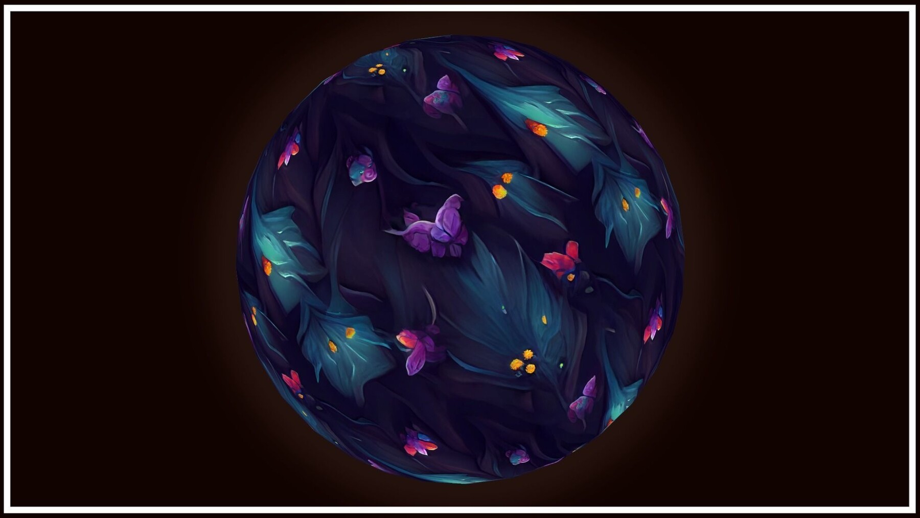 ArtStation - Dark Forest Flowers: 20 TEXTURES (Hand-painted, Tileable ...