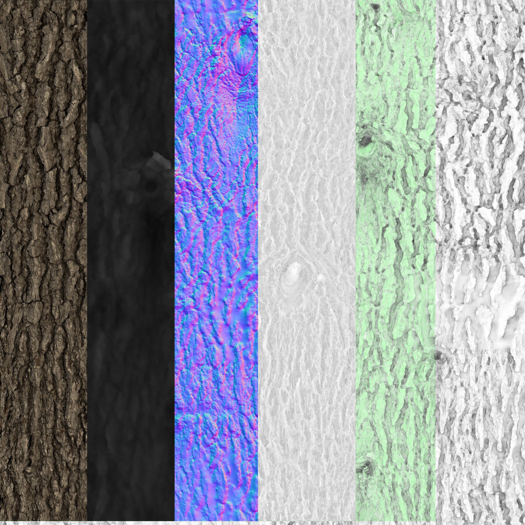 ArtStation - Sweetgum Tree Bark Vol.3 | Resources