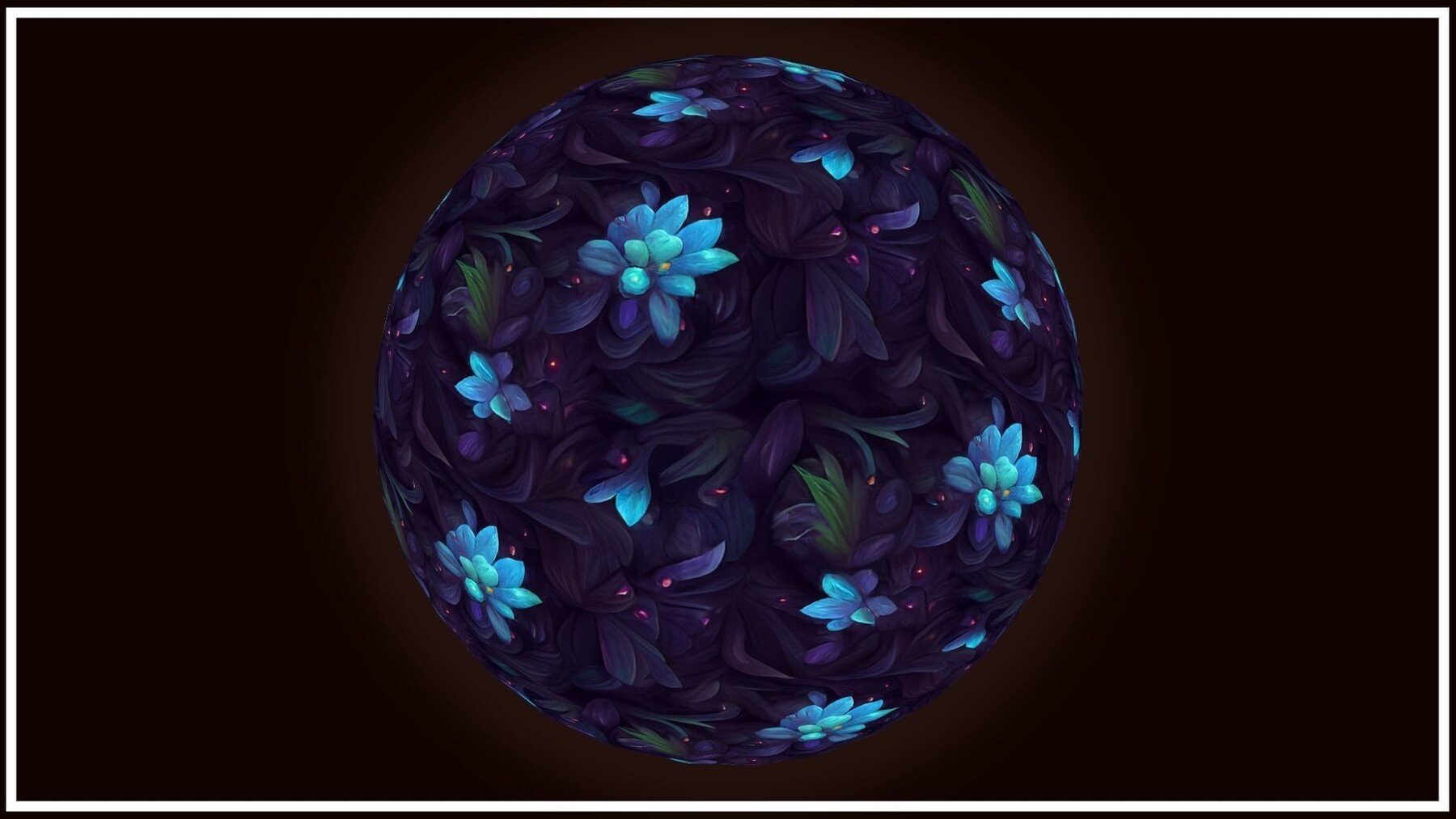 ArtStation - Dark Forest Flowers: 20 TEXTURES (Hand-painted, Tileable ...