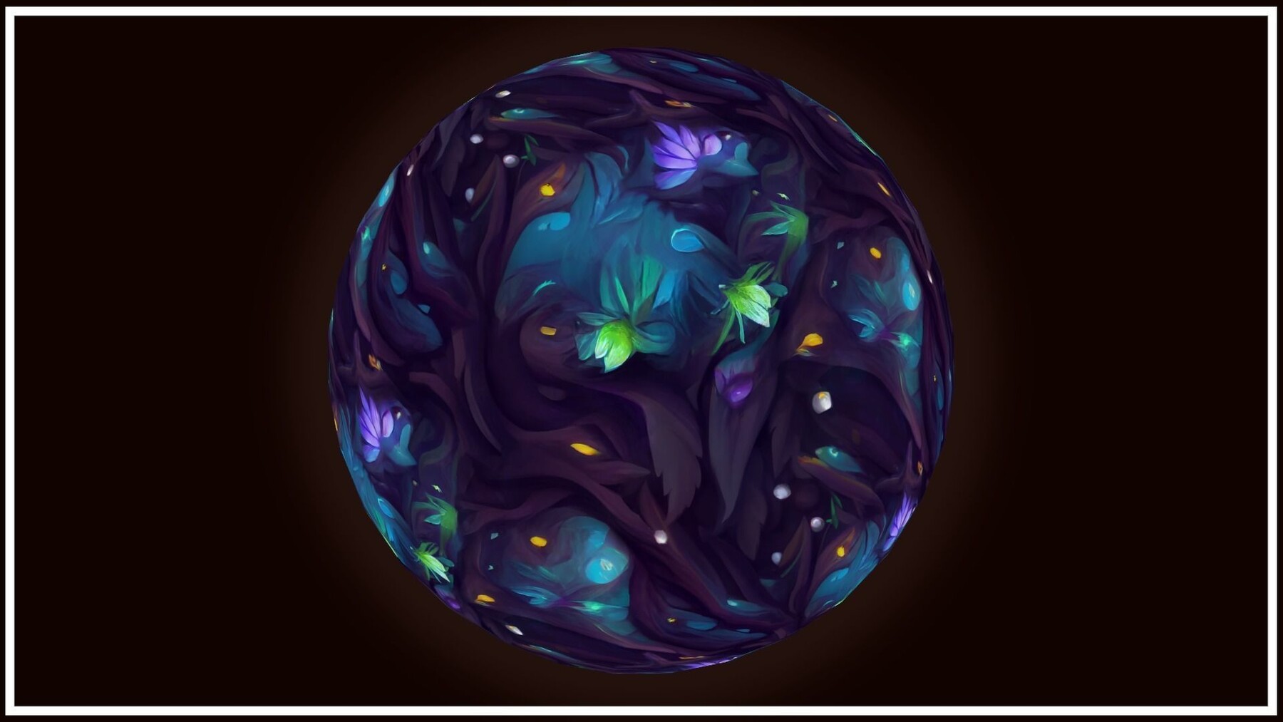 ArtStation - Dark Forest Flowers: 20 TEXTURES (Hand-painted, Tileable ...