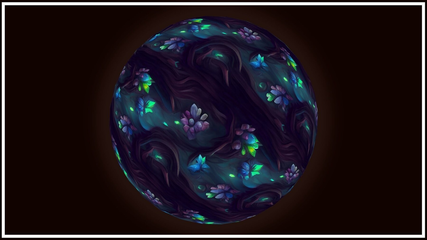 ArtStation - Dark Forest Flowers: 20 TEXTURES (Hand-painted, Tileable ...