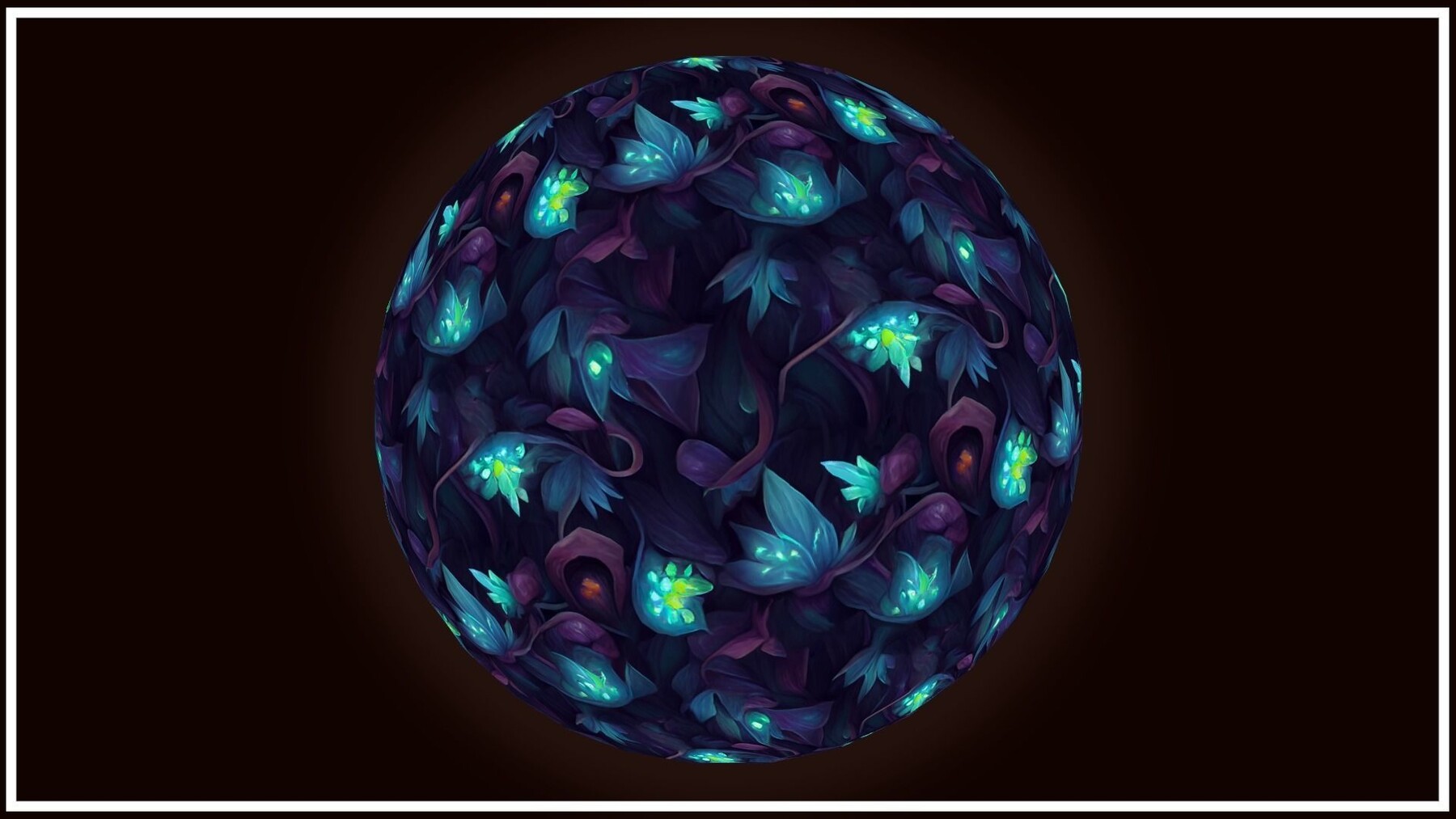 ArtStation - Dark Forest Flowers: 20 TEXTURES (Hand-painted, Tileable ...