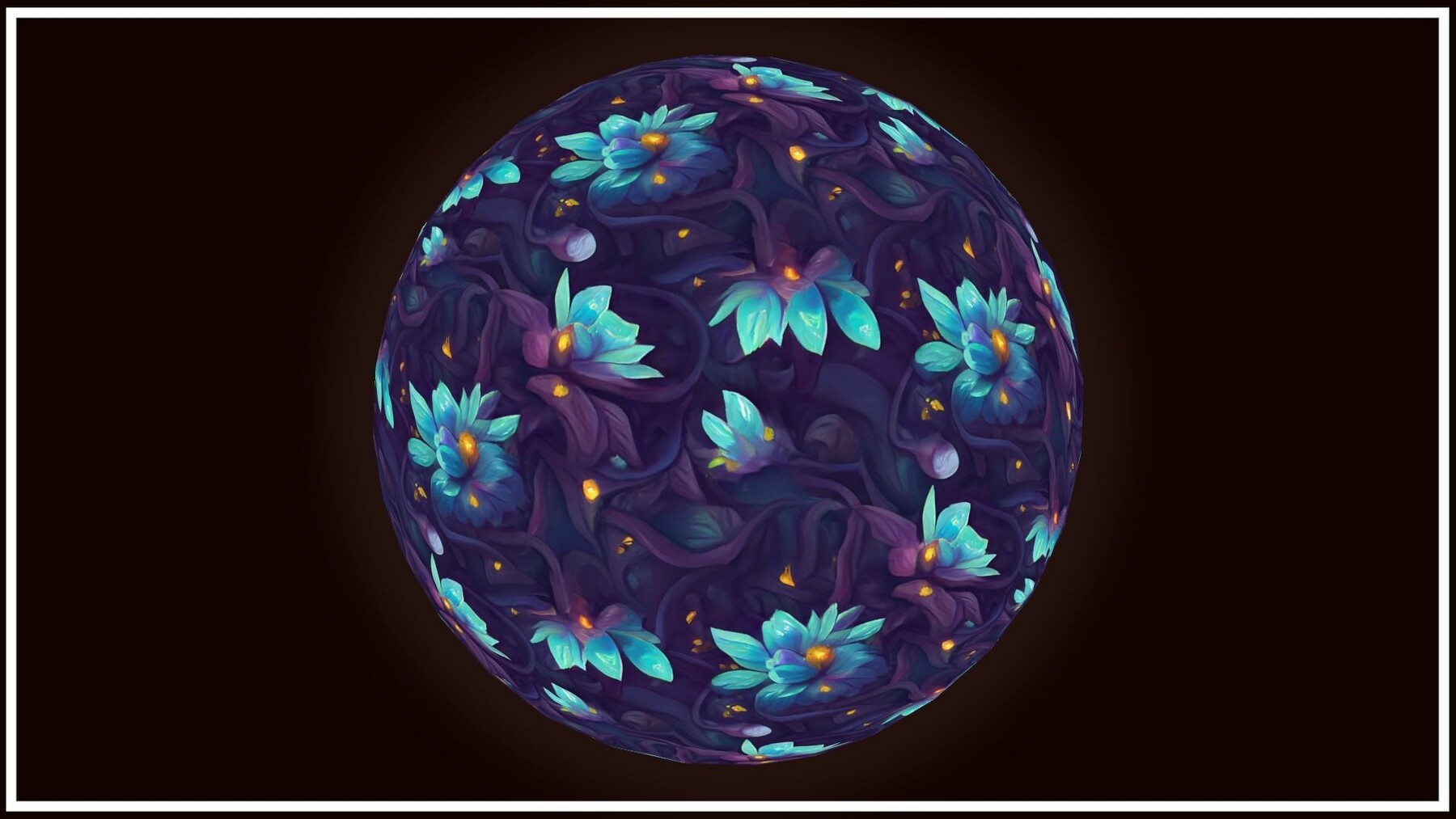 ArtStation - Dark Forest Flowers: 20 TEXTURES (Hand-painted, Tileable ...