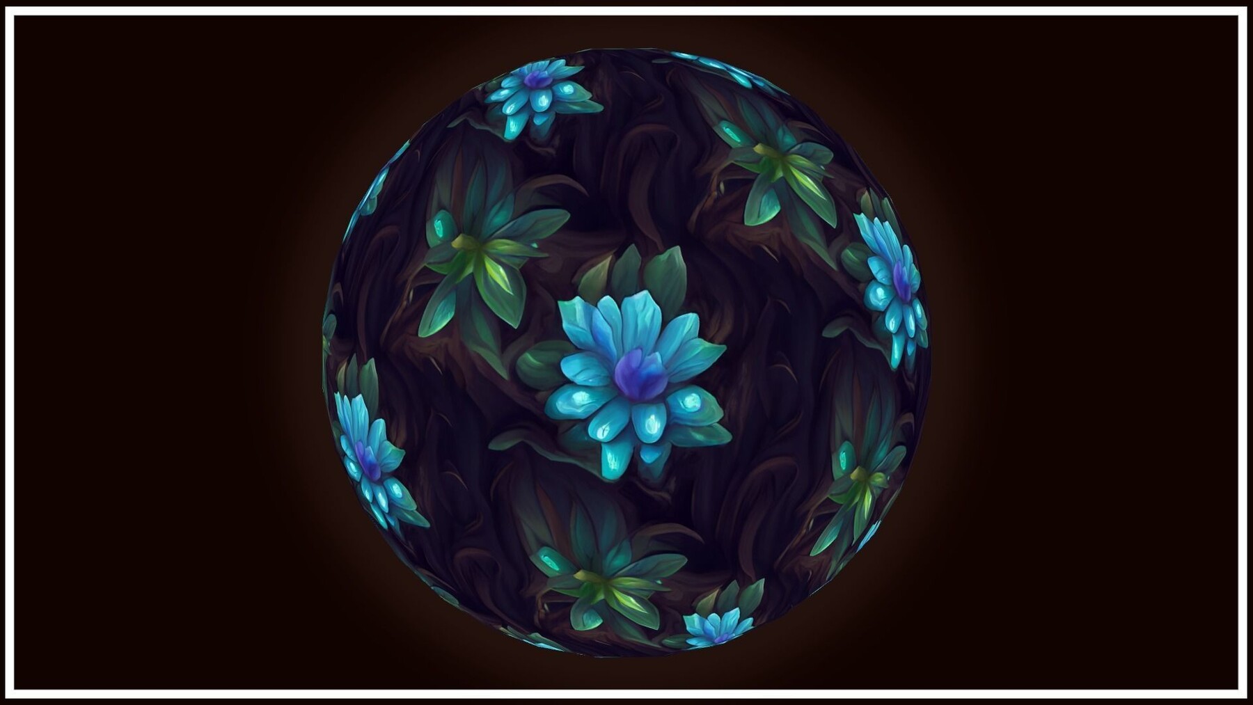ArtStation - Dark Forest Flowers: 20 TEXTURES (Hand-painted, Tileable ...