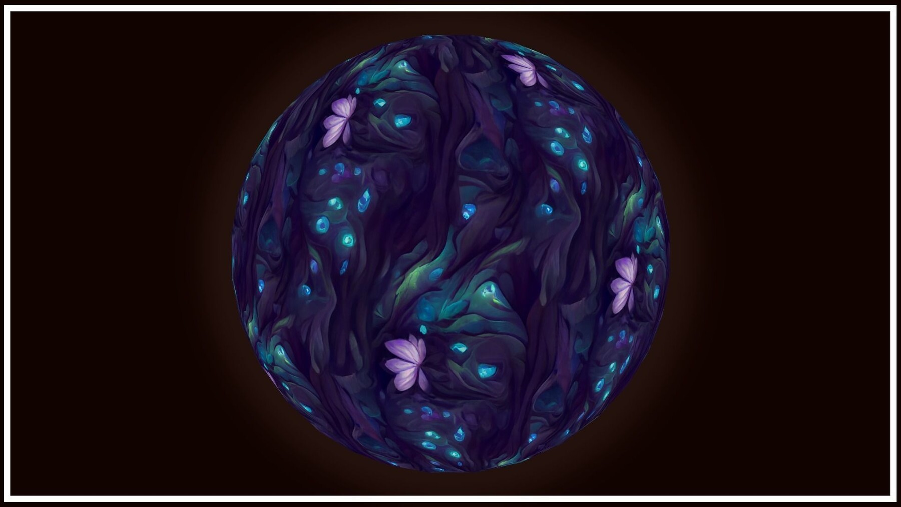 ArtStation - Dark Forest Flowers: 20 TEXTURES (Hand-painted, Tileable ...