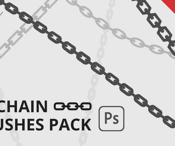 ArtStation - FREE 10 Chain Brushes Pack | Brushes