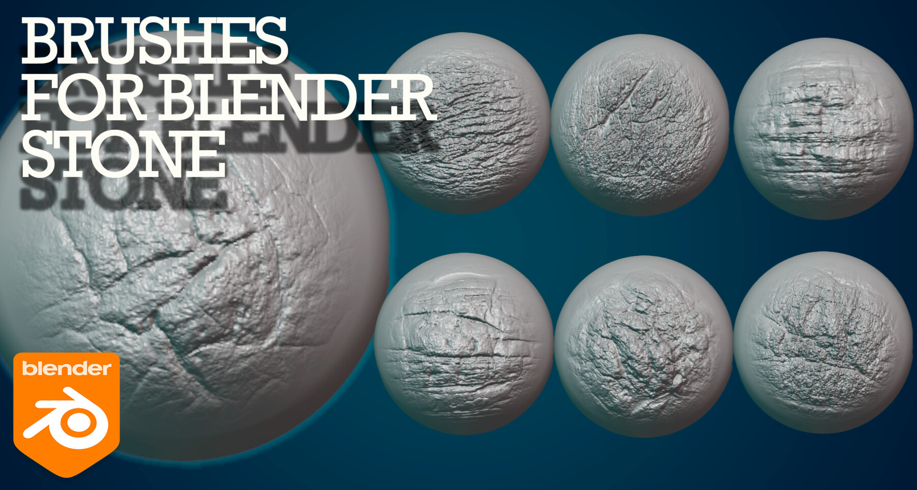 ArtStation - Package of 25 Blender Brushes -stone | Brushes
