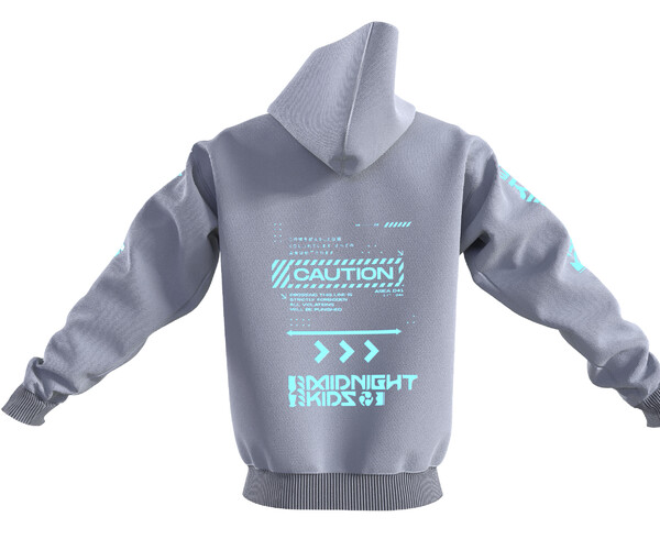 ArtStation - Cyberpunk Scifi futuristic hoodie clothes | Resources