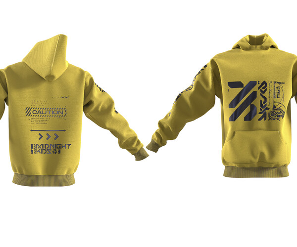 ArtStation - Cyberpunk Scifi futuristic hoodie clothes | Resources