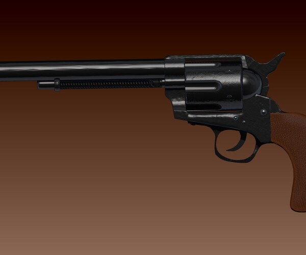 ArtStation - Prop Revolver | Game Assets