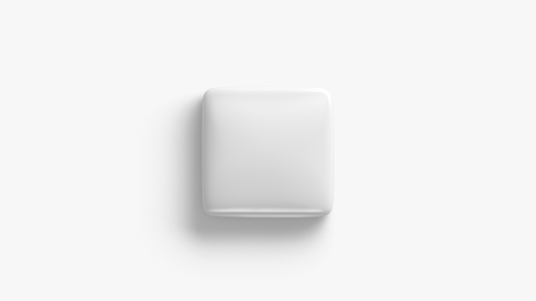 ArtStation - White Square Button Badge - plastic clutch pin | Resources
