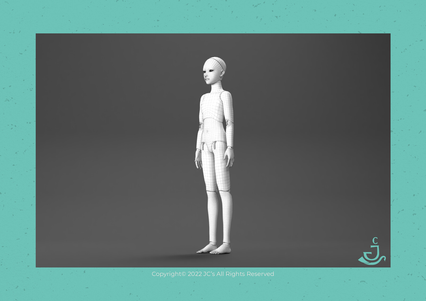 ArtStation - ㅣJC'sㅣ3D MODELSㅣHAIR0001xMANNEQUIN | Resources