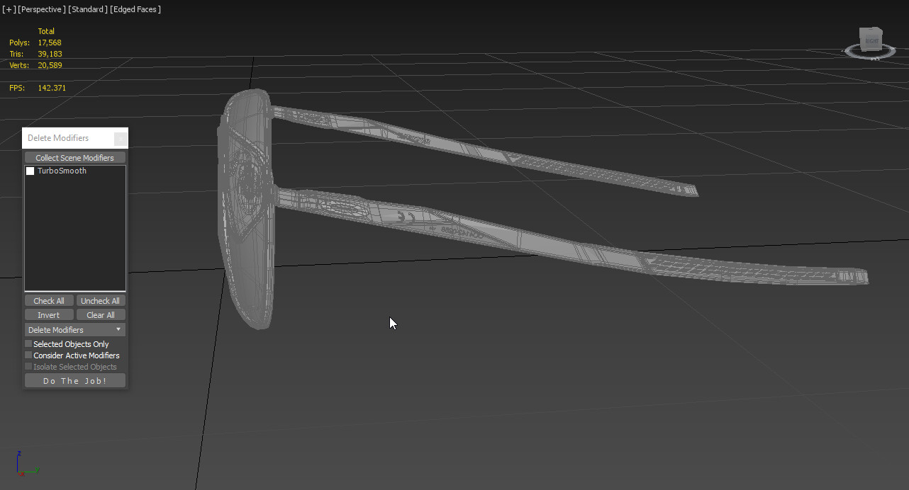 ArtStation - Oakley Ejector Prizm Black Polarized Lenses Carbon Frame Sunglass 3D Model | Resources