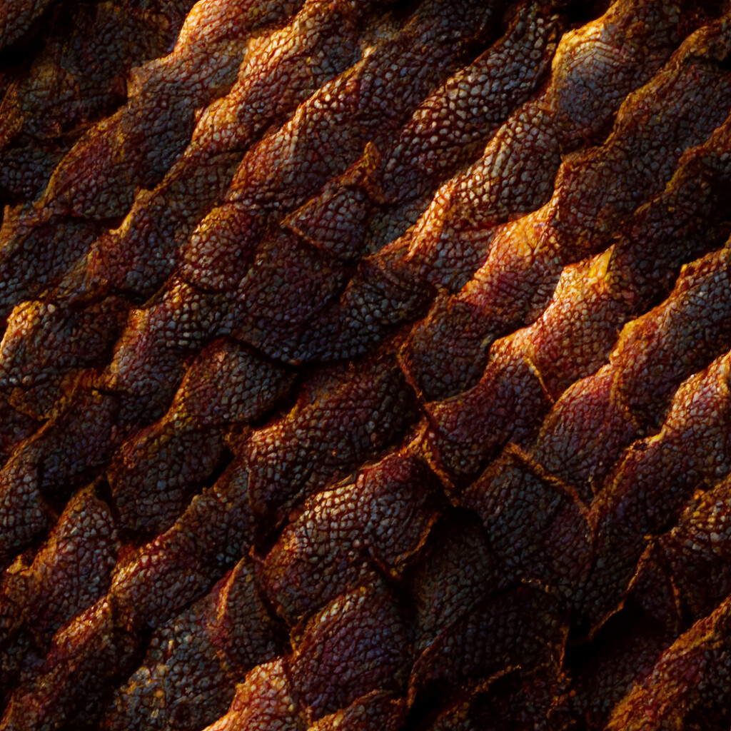 ArtStation - Dragon Scales seamless textures | Artworks