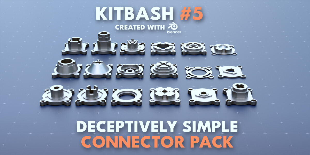 ArtStation - Simple Connector Kitbash #5 | Resources