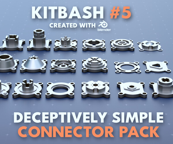 ArtStation - Simple Connector Kitbash #5 | Resources