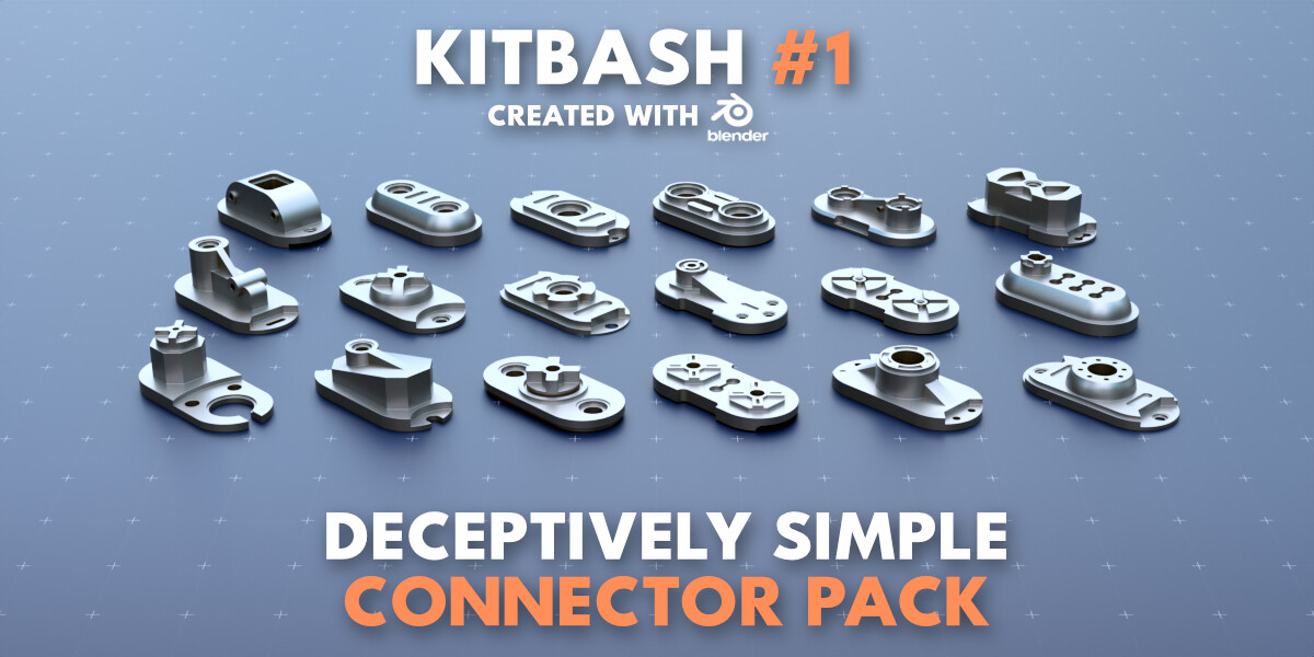 ArtStation - Simple Kitbash Bundle #Ultimate!1 | Resources