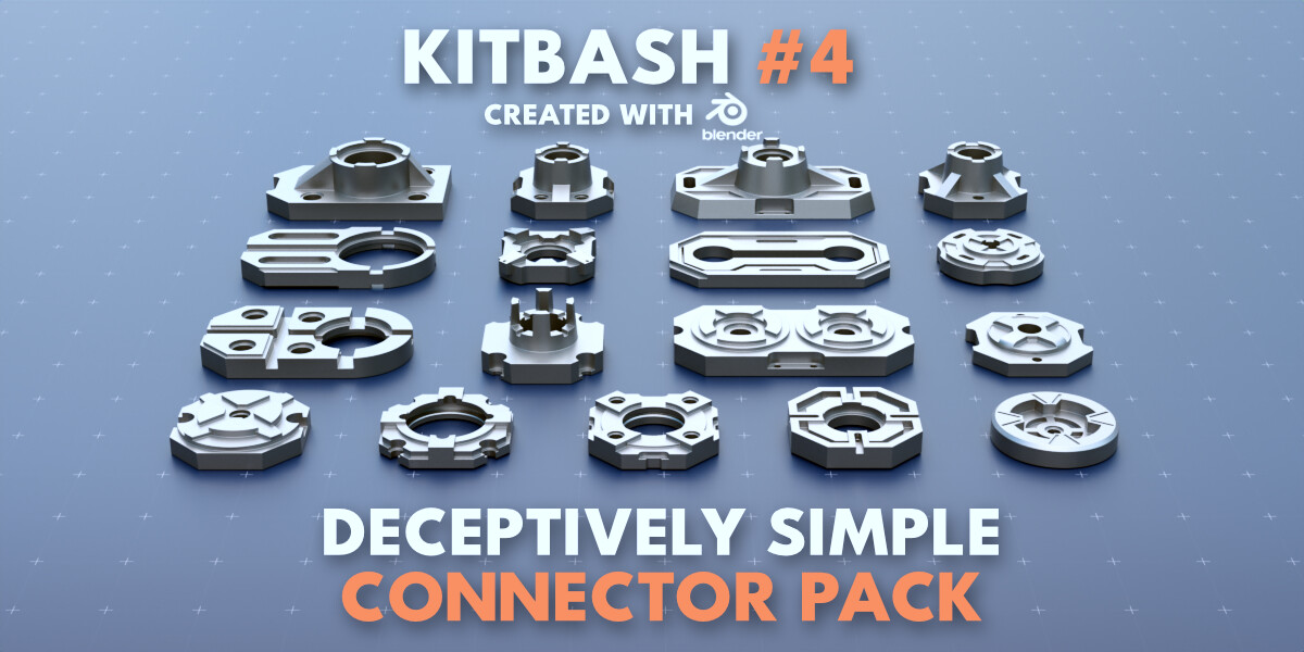 ArtStation - Simple Kitbash Bundle #Ultimate!1 | Resources