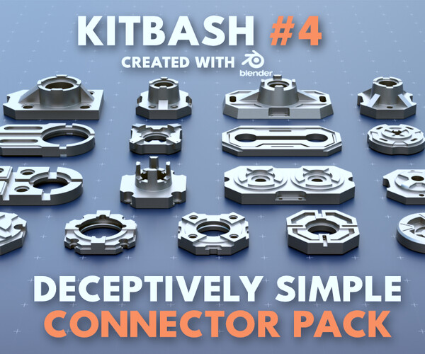 ArtStation - Simple Kitbash Bundle #Ultimate!1 | Resources