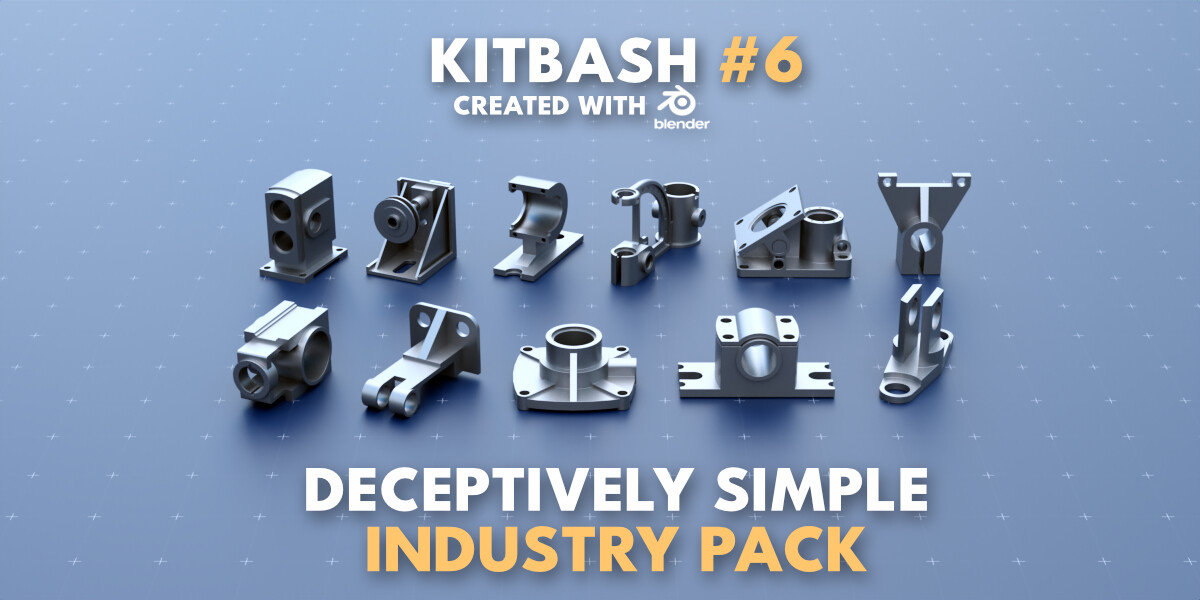 ArtStation - Simple Kitbash Bundle #Ultimate!1 | Resources