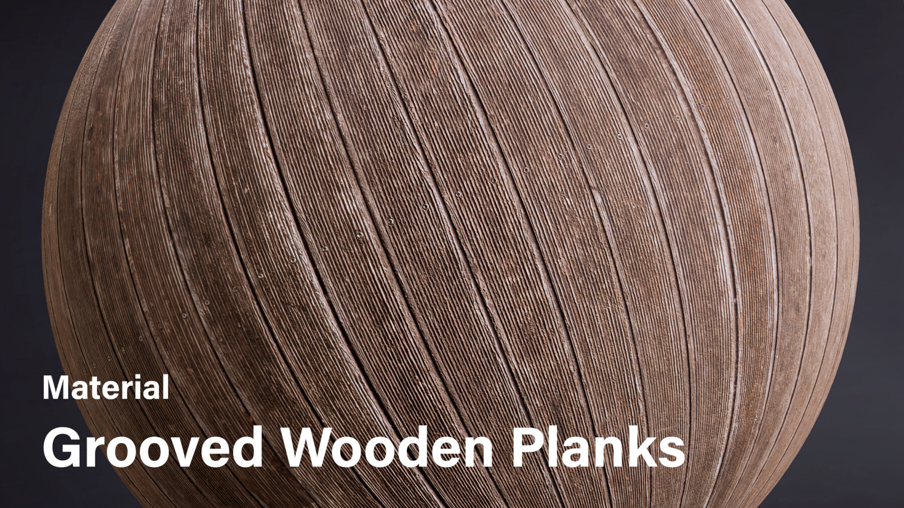 ArtStation - Grooved Wooden Planks - 4K PBR Textures | Game Assets