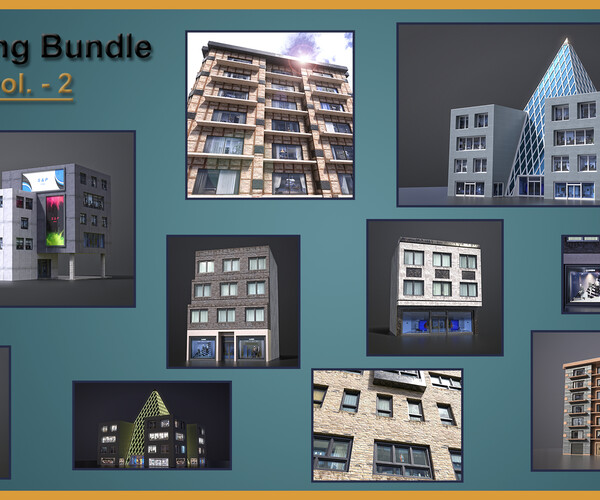 ArtStation - Building Bundle vol.2 | Resources
