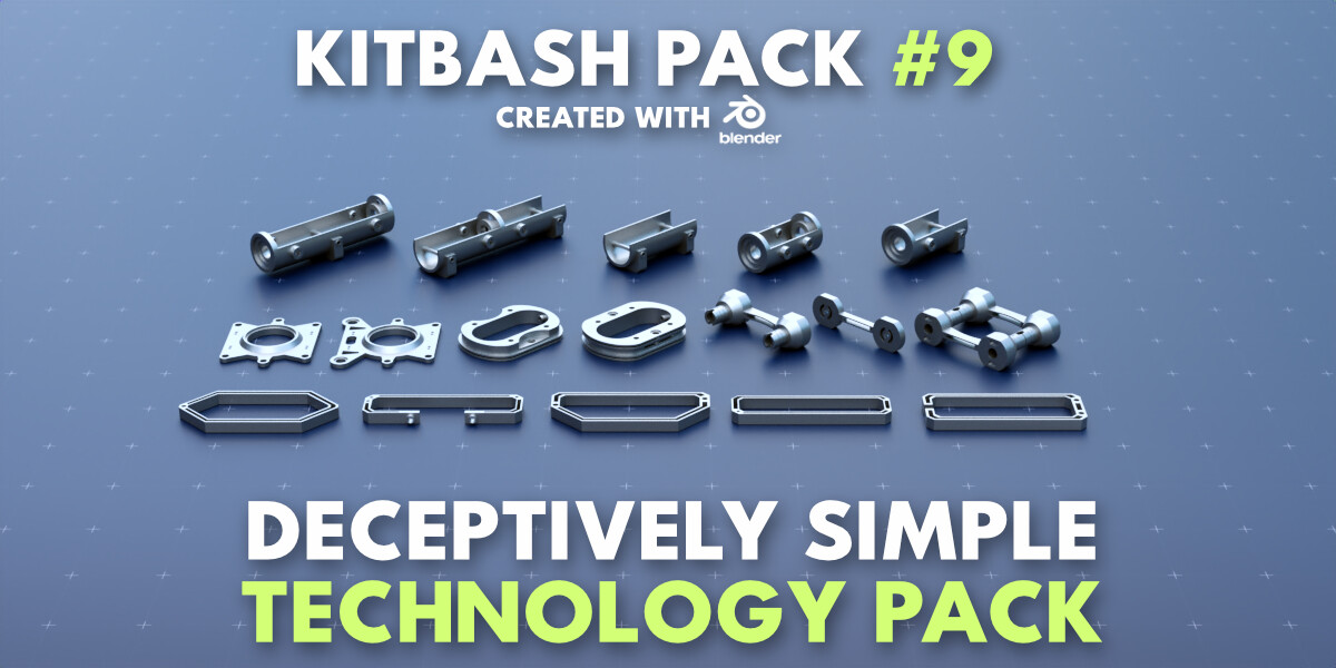 ArtStation - Simple Kitbash Bundle #Ultimate!1 | Resources