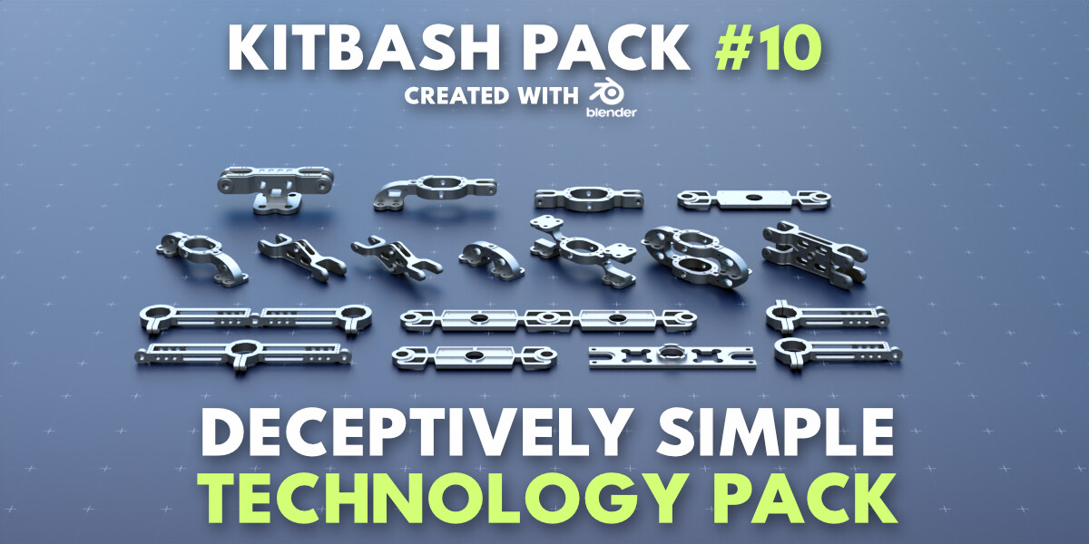 ArtStation - Simple Kitbash Bundle #Ultimate!1 | Resources