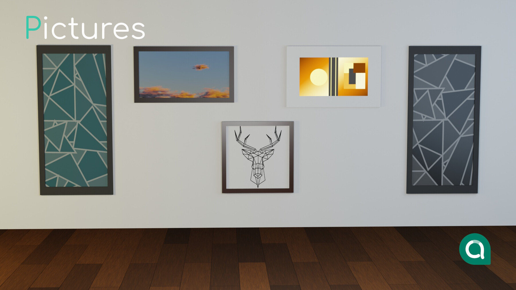 ArtStation - Polygon Living room | Game Assets