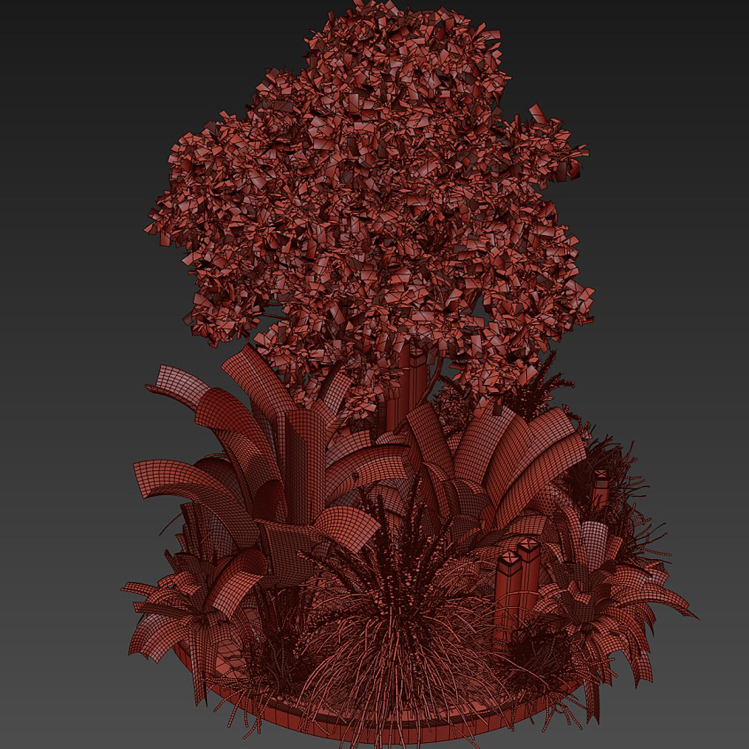ArtStation - Collection plant vol 418 - leaf - outdoor - garden - 3dmax ...