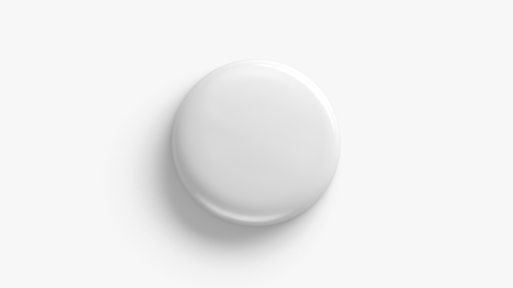 ArtStation - White Round Button Badge - plastic clutch pin | Resources
