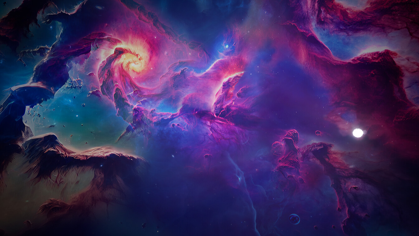 Artstation Animated Nebula Skyboxes Volume 3 Unreal Engine Project