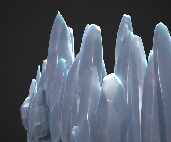 ArtStation - Ice Spikes | Game Assets