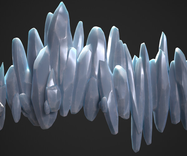 ArtStation - Ice Spikes | Game Assets