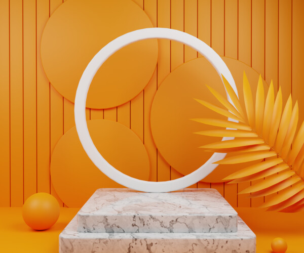 ArtStation - 3d rendering of pastel color backdrop blender 3.x | Resources