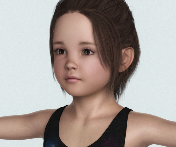 Artstation Child Girl Resources