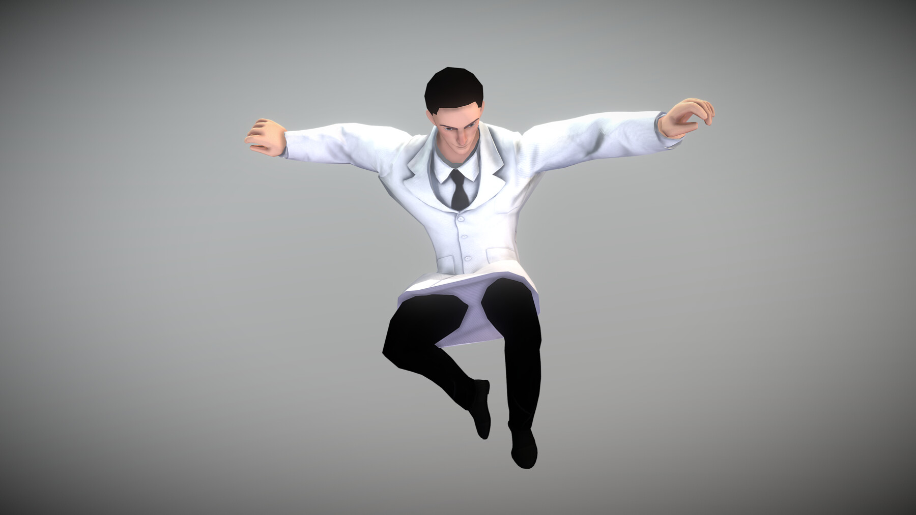 ArtStation - Male Doctor | Game Assets